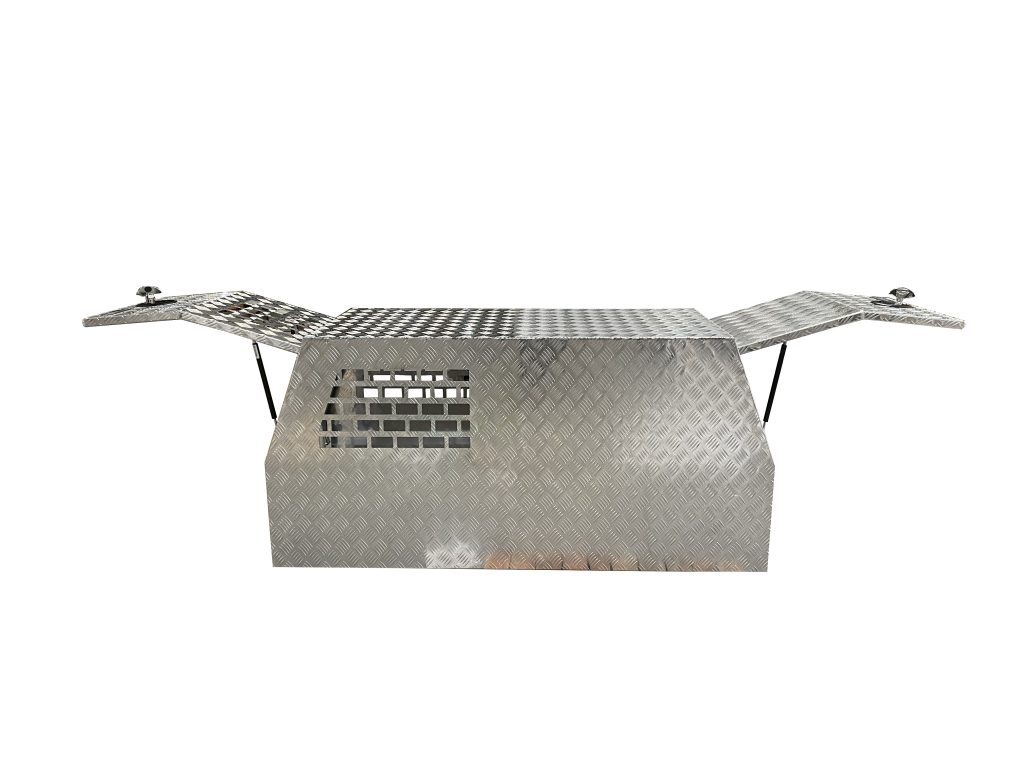 700mm checker plate Half dog box half tool box – Mying