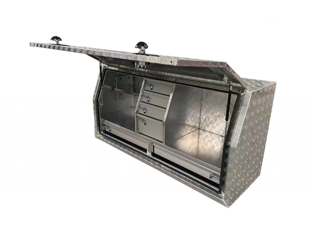 1750mm Checker plate Full Door & Drawer – Mying