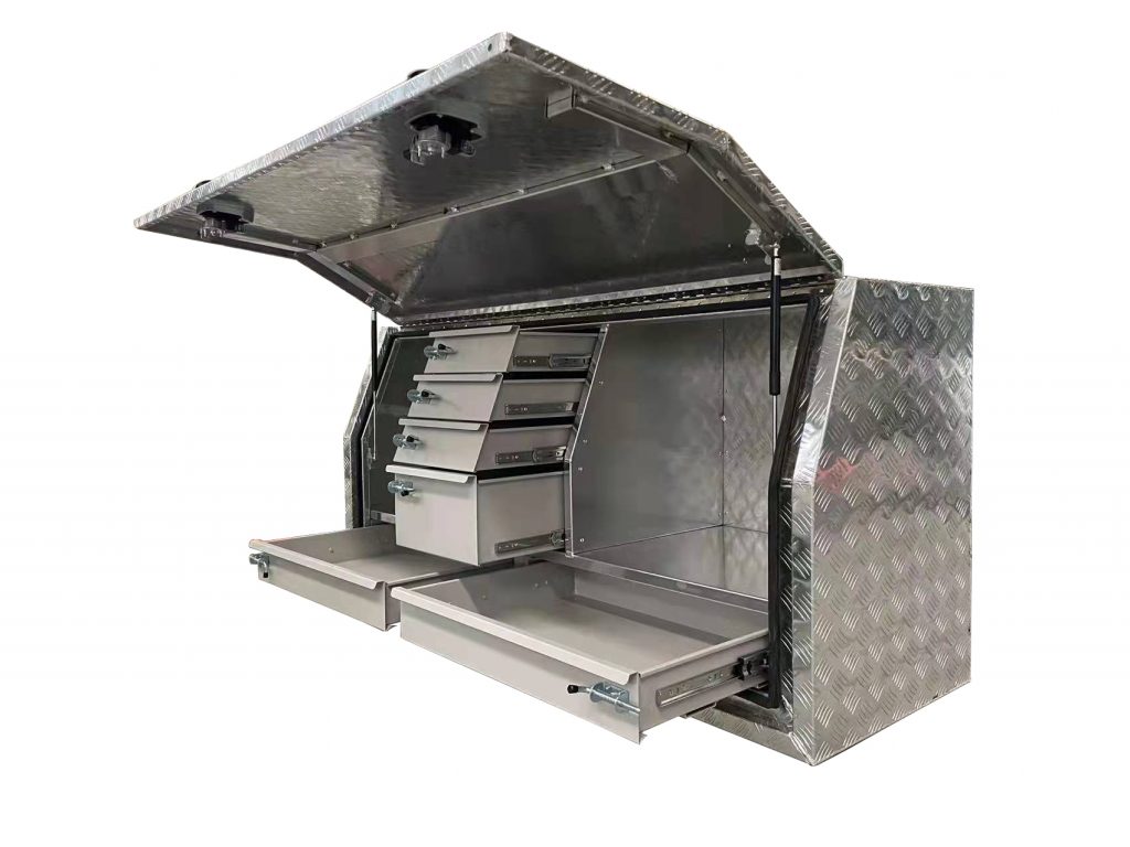 1750mm Checker plate Full Door & Drawer – Mying