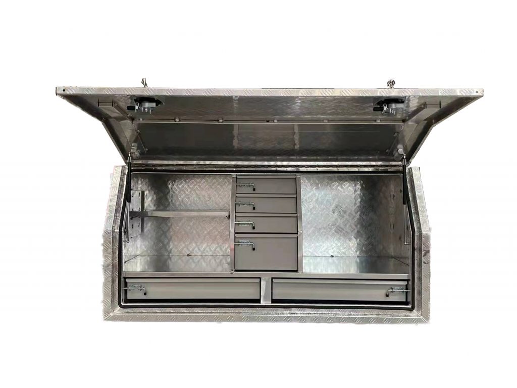 1750mm Checker plate Full Door & Drawer – Mying