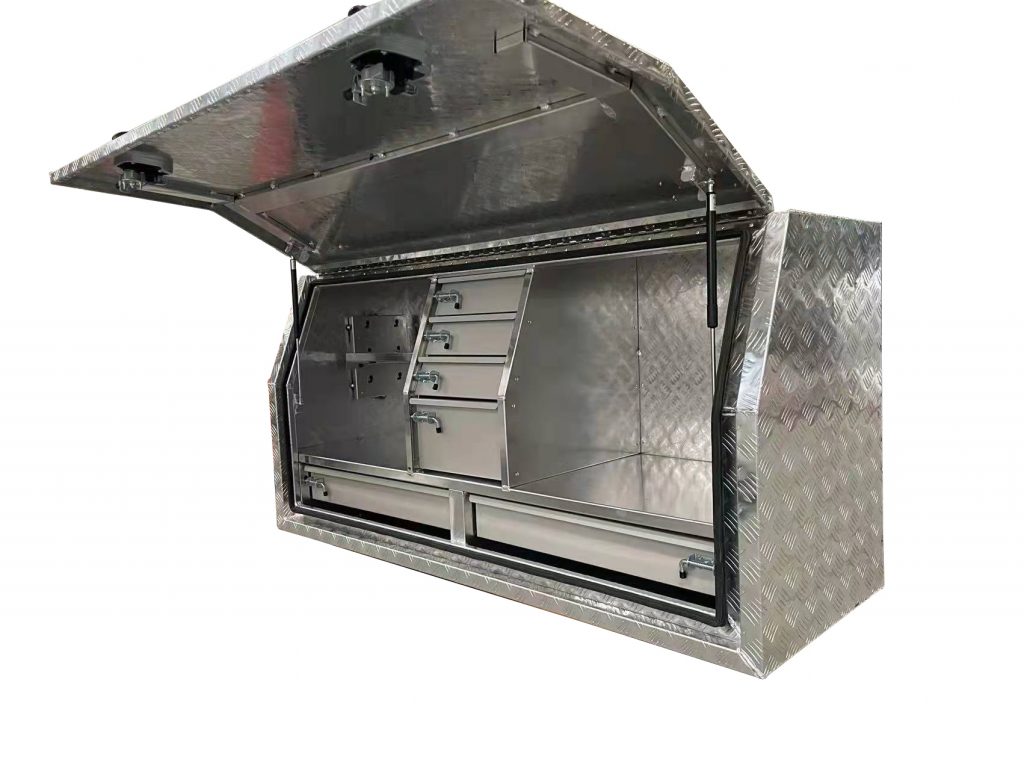 1750mm Checker plate Full Door & Drawer – Mying